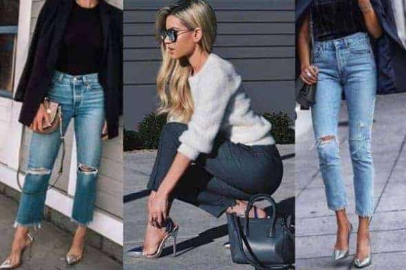 ️What to wear with silver heels? 18 combos + oddly specific tips!