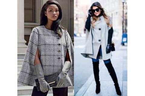 ️18 cape coat outfits + ways to look taller & slimmer!(˶ᵔ ᵕ ᵔ˶)↓