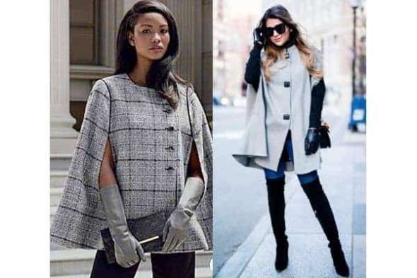 ️18 cape coat outfits + ways to look taller & slimmer!(˶ᵔ ᵕ ᵔ˶)↓