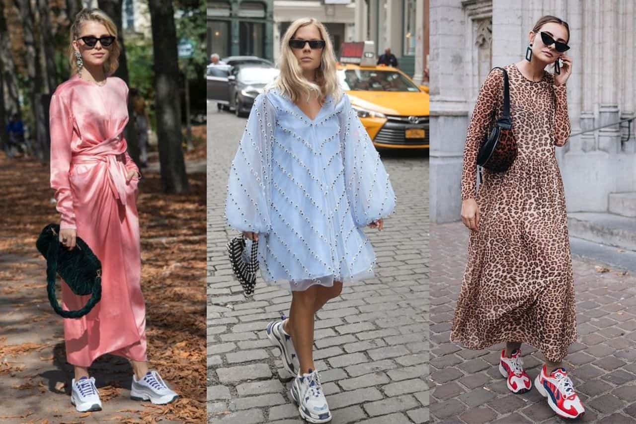 *Slimming tips!* 7 Formal Wear With Sneakers for Ladies - LADYREFINES♥