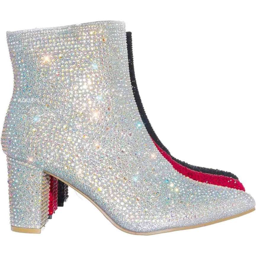18 GLITTER BOOTS outfits 2025! How to wear rhinestone boots?