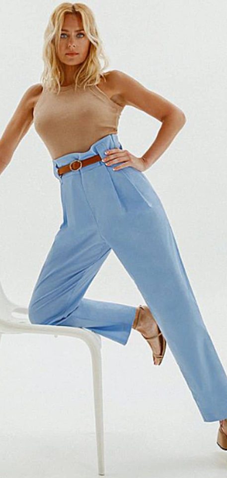 *2026* What to wear with light blue pants? 18 looks FULL LIST