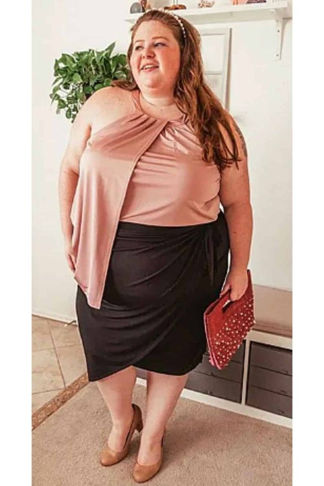 17 plus-size tops for weddings + longer leg tips!