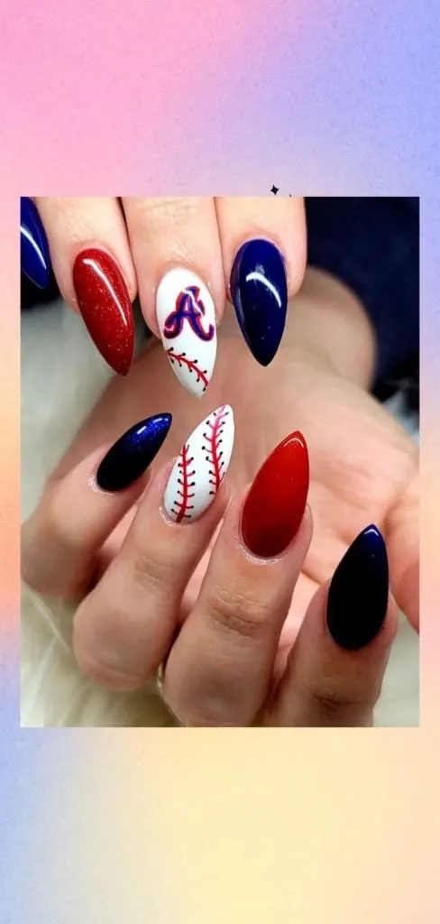 *2025!* 20 baseball nail designs to get inspired! (Non-cliche!)