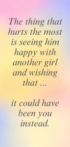 15 He chose her over me quotes that express exactly how you feel...