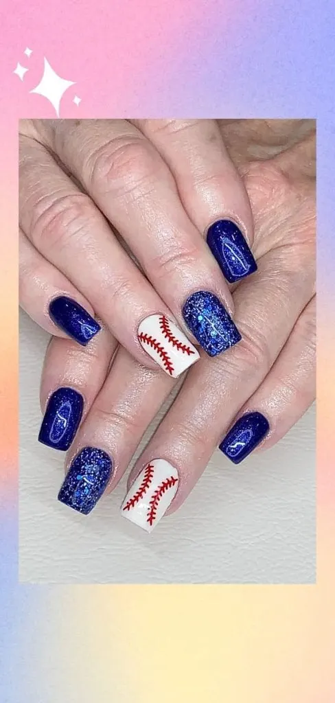 *2025!* 20 baseball nail designs to get inspired! (Non-cliche!)
