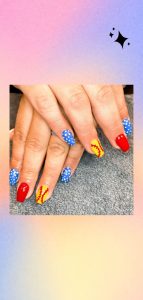 👇🏼15 softball nail designs to get ready for the game!*Simple to elaborate!*