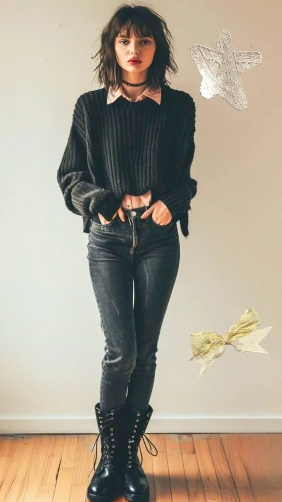 10 IN-STYLE Goth outfit ideas 2025! *from modern to dressy*