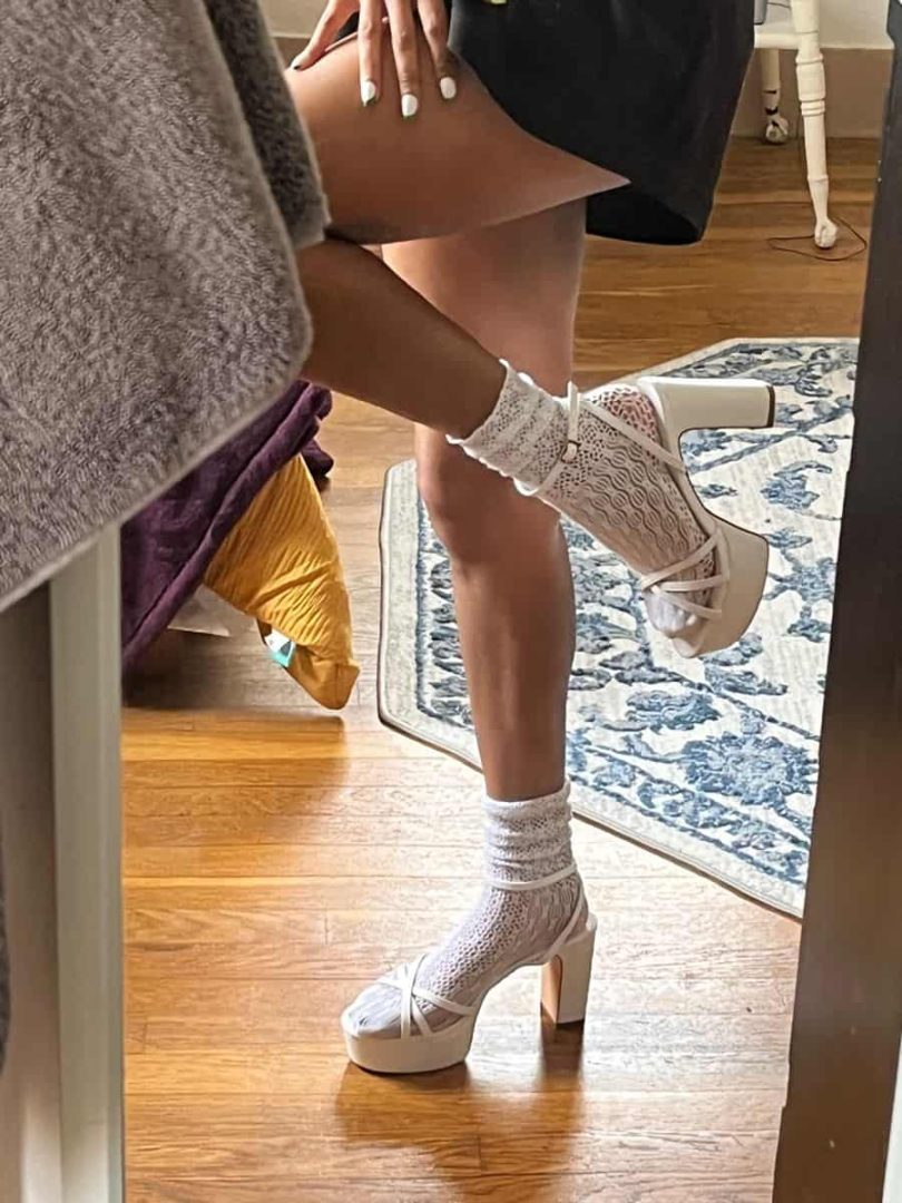 *2026* How to wear socks with heels? 26 combos!