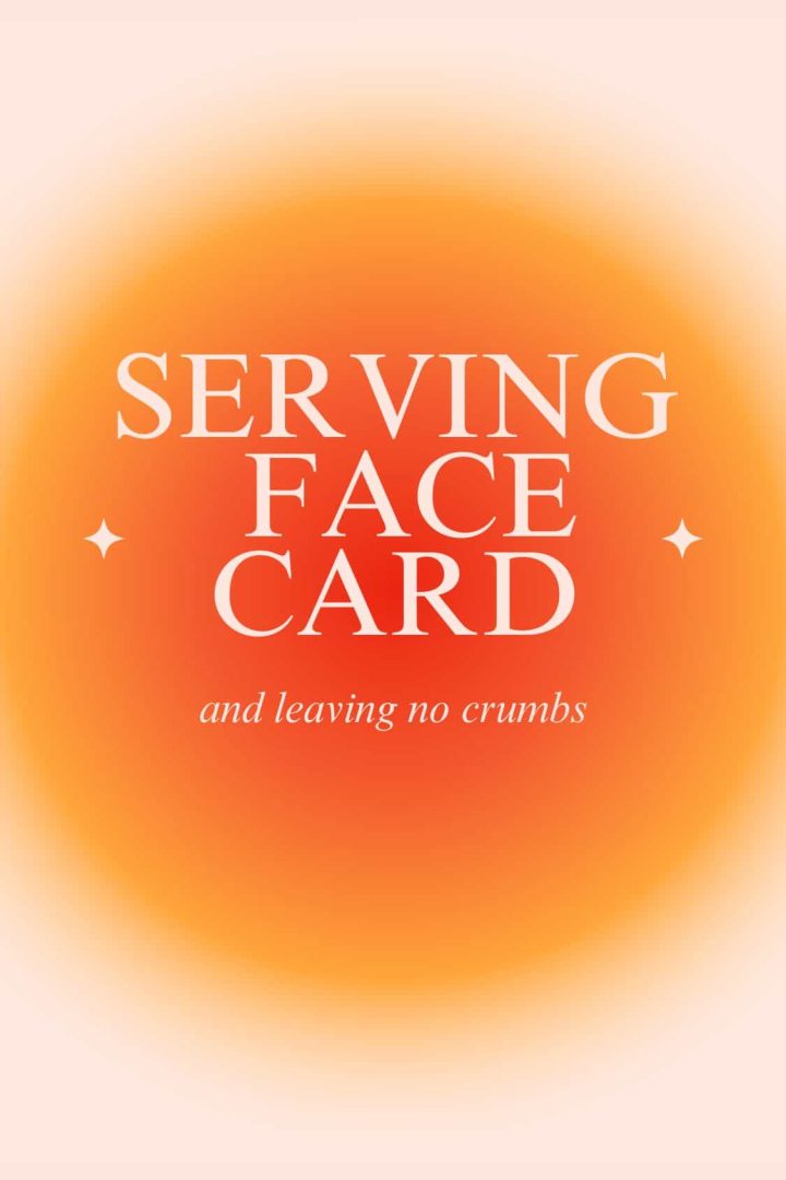 10 HOT Face Card Captions for Instagram