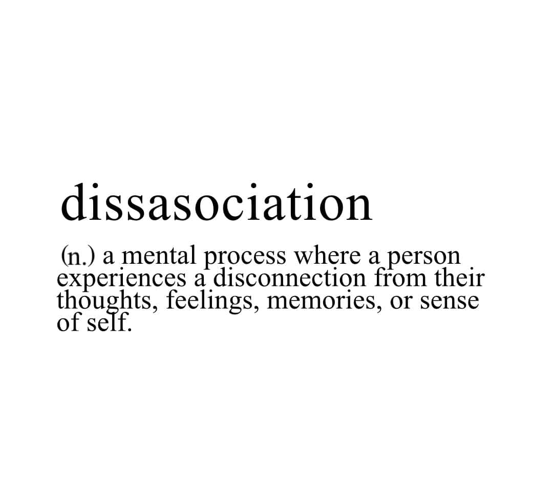 How I successfully cure my dissociation after hearing this 1 sentence ...